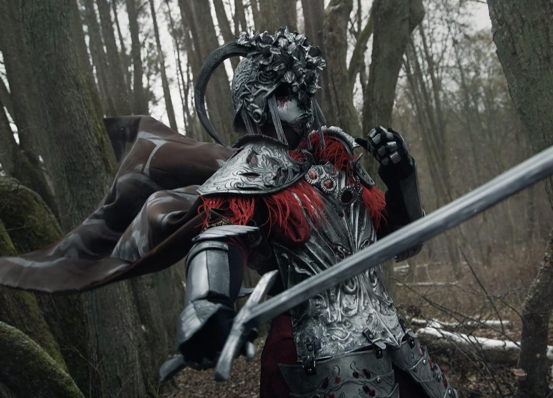 Full Set Cosplay Juno Hoslow, Knight of Blood From Elden Ring - Etsy ...