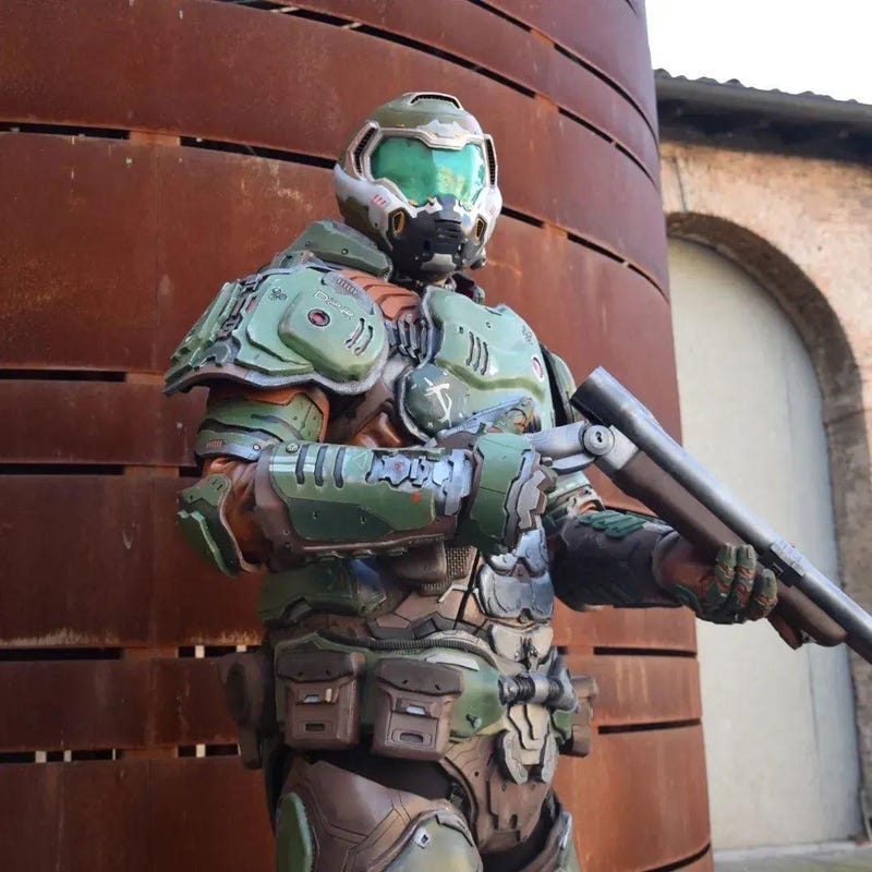 Doom Slayer Costume - Etsy