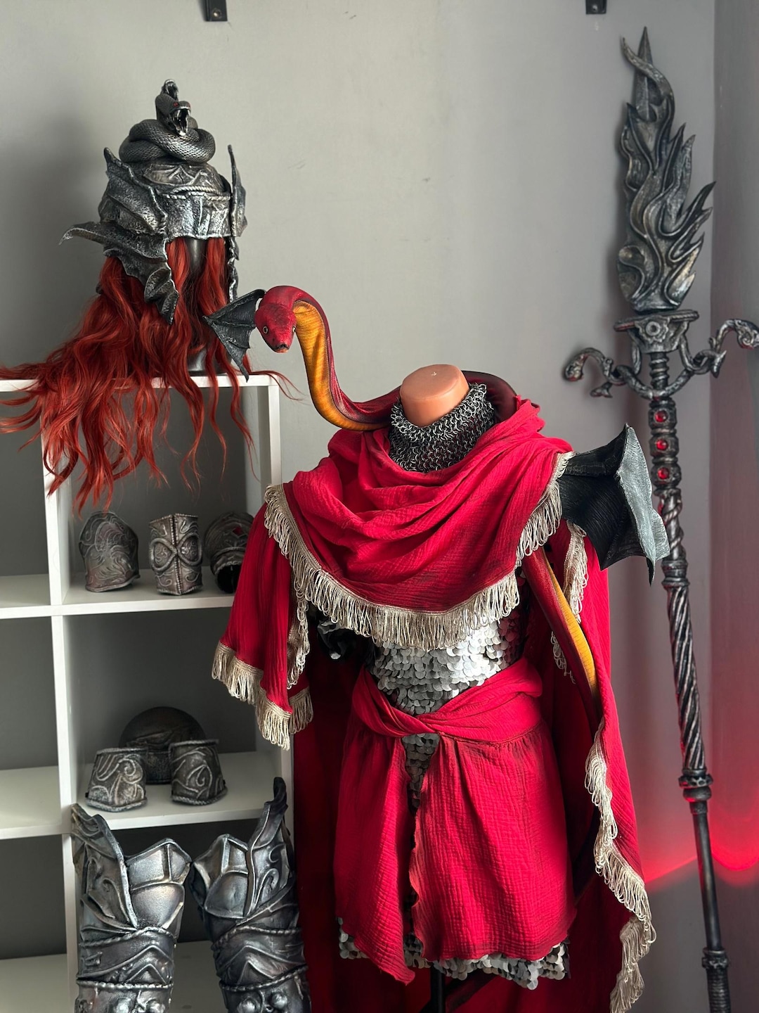 Buy Full Set Cosplay Messmer the Impaler From Elden Ring Online in ...