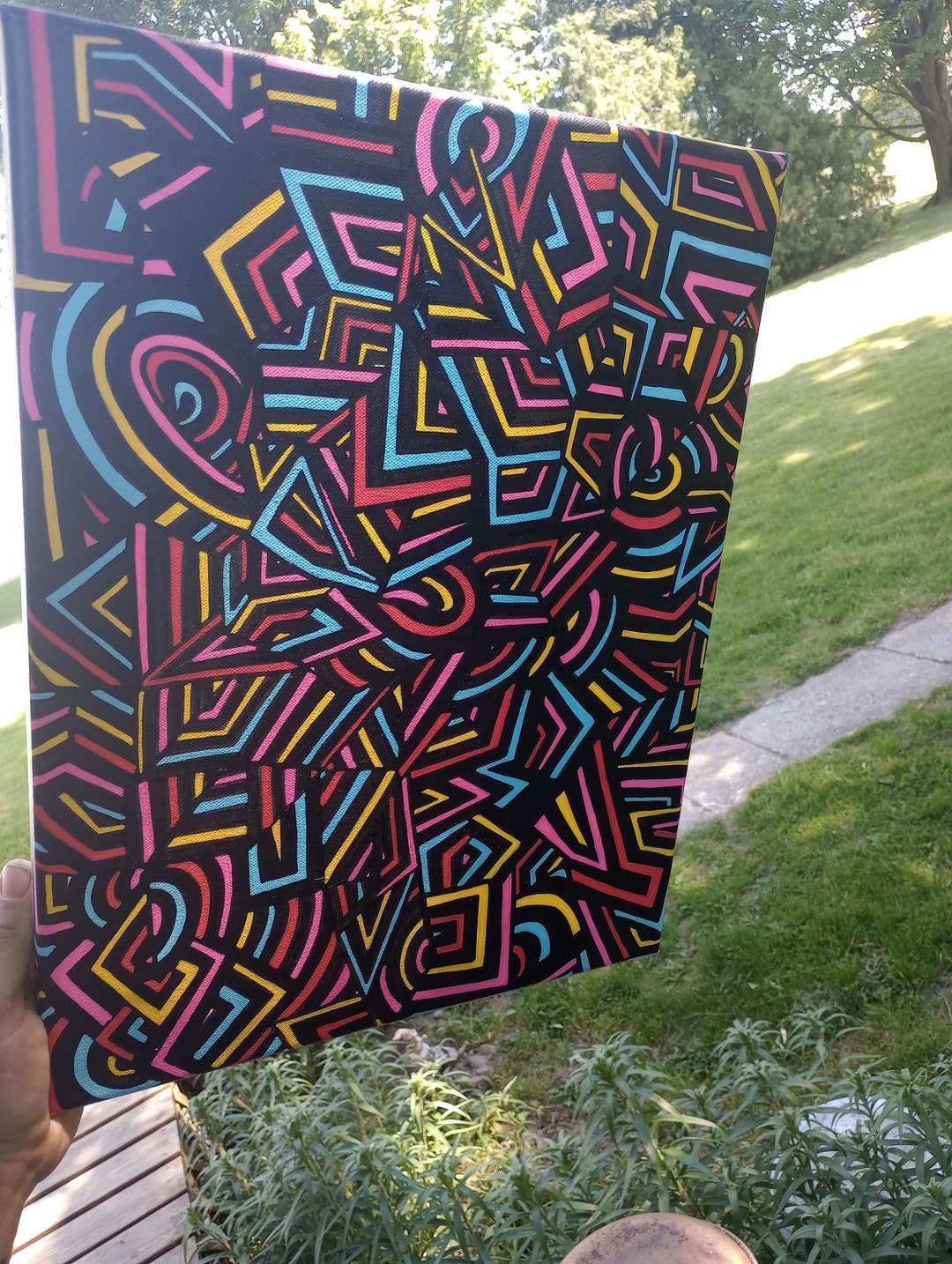 Abstract/trippy Art - Etsy