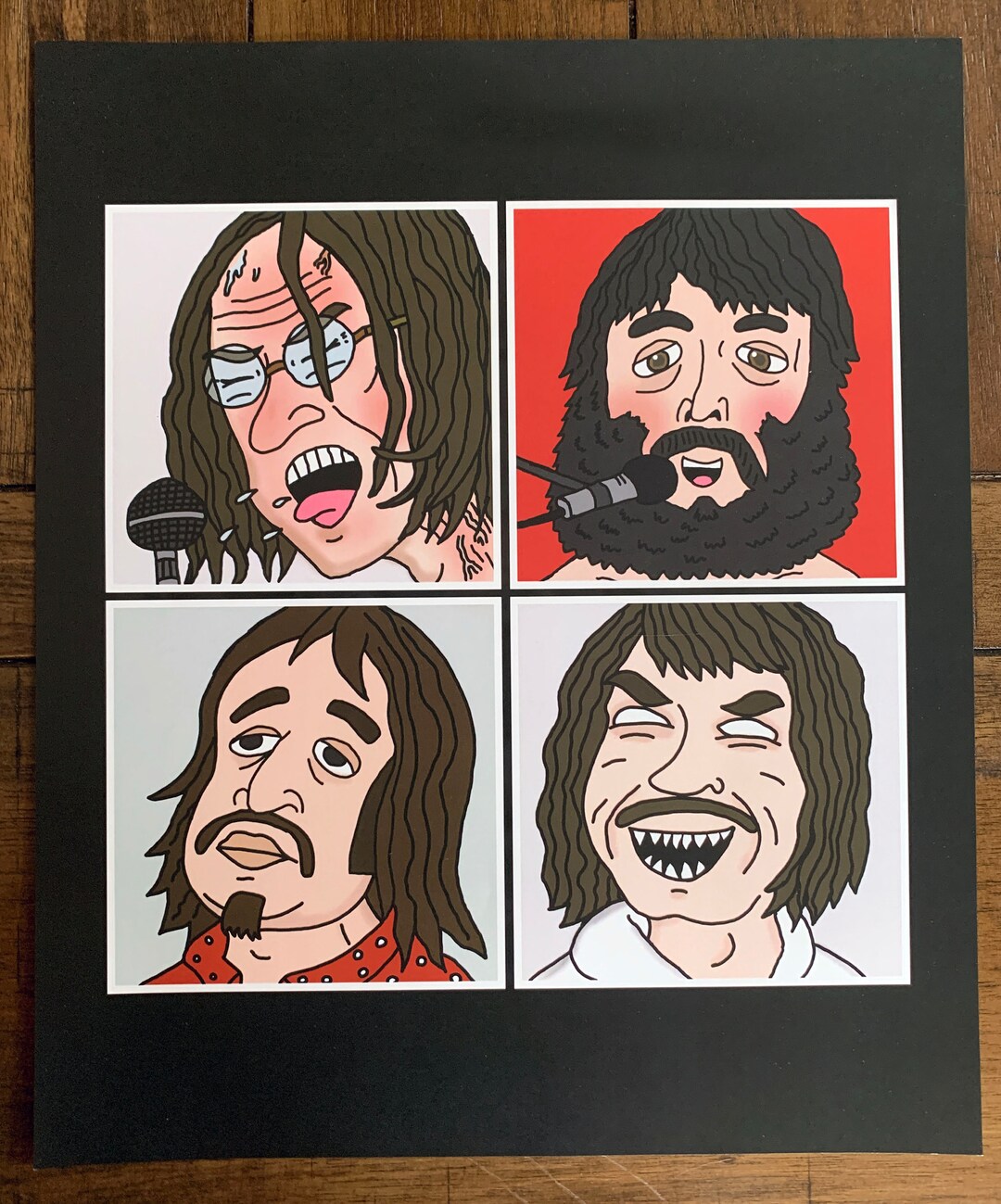 The Beatles let It Be Original Art Poster - Etsy