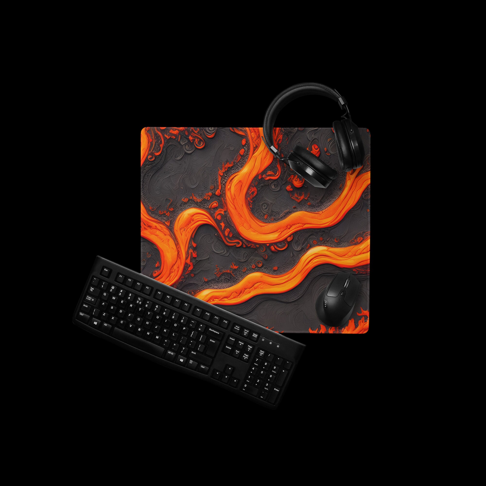Lava Desk Mat, Gaming Mouse Pad, Large Desk Pad, Desk Protector, Gaming ...