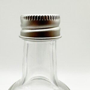 50mls Glass Miniature Spirit Bottle With Aluminium Screw Cap - Etsy ...