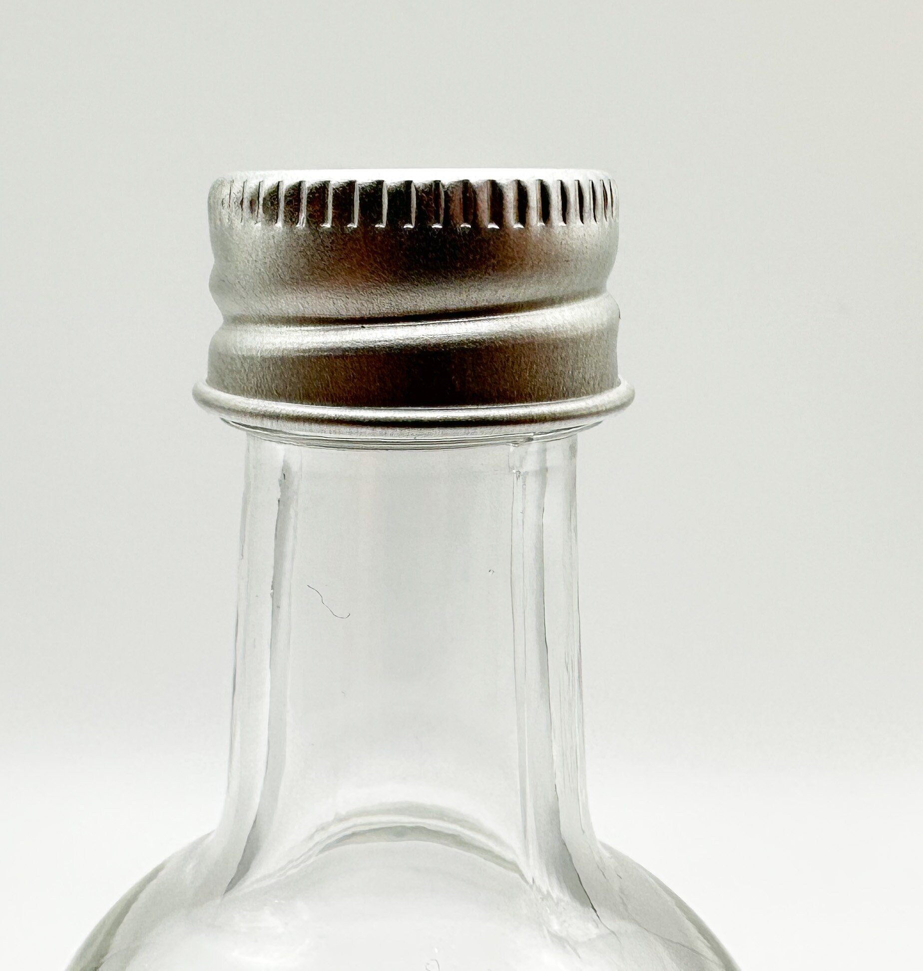 50mls Glass Miniature Spirit Bottle With Aluminium Screw Cap - Etsy UK