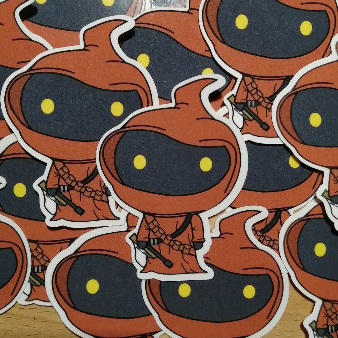 Jawa Vinyl Sticker Star Wars Decal for Laptop, Desk, Planner ...