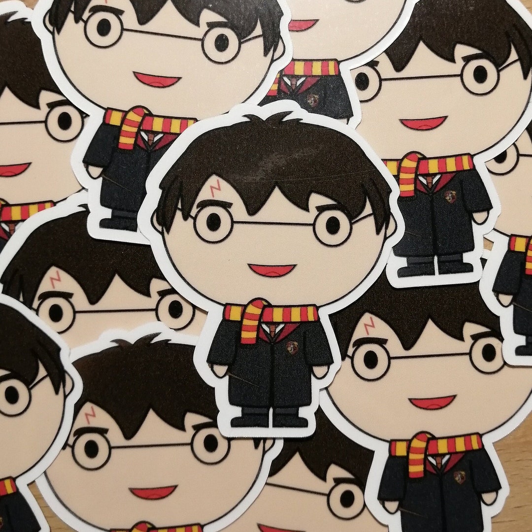 Harry Potter Vinyl Sticker Harry Potter Decal for Laptop, Desk, Planner ...