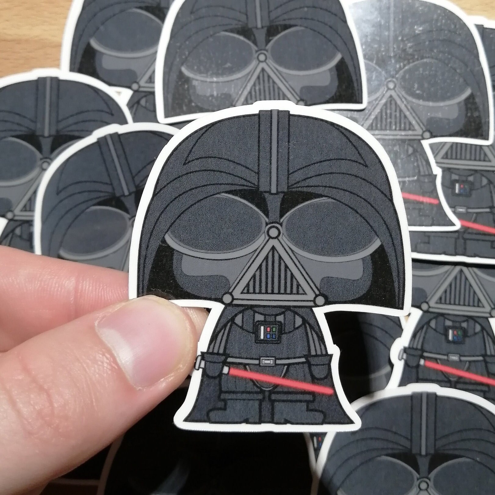 Darth Vader Vinyl Sticker Star Wars Decal for Laptop Desk - Etsy