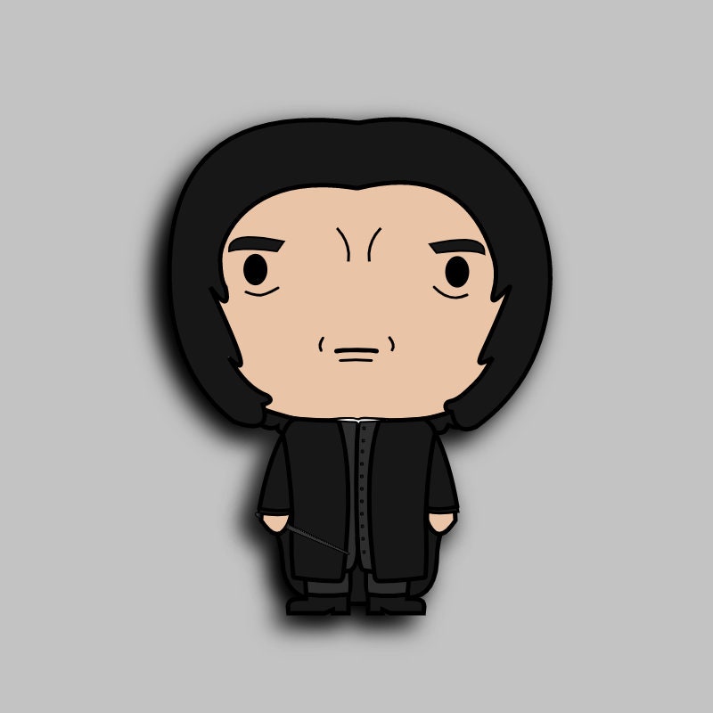 Severus Snape Vinyl Sticker Harry Potter Decal for Laptop - Etsy