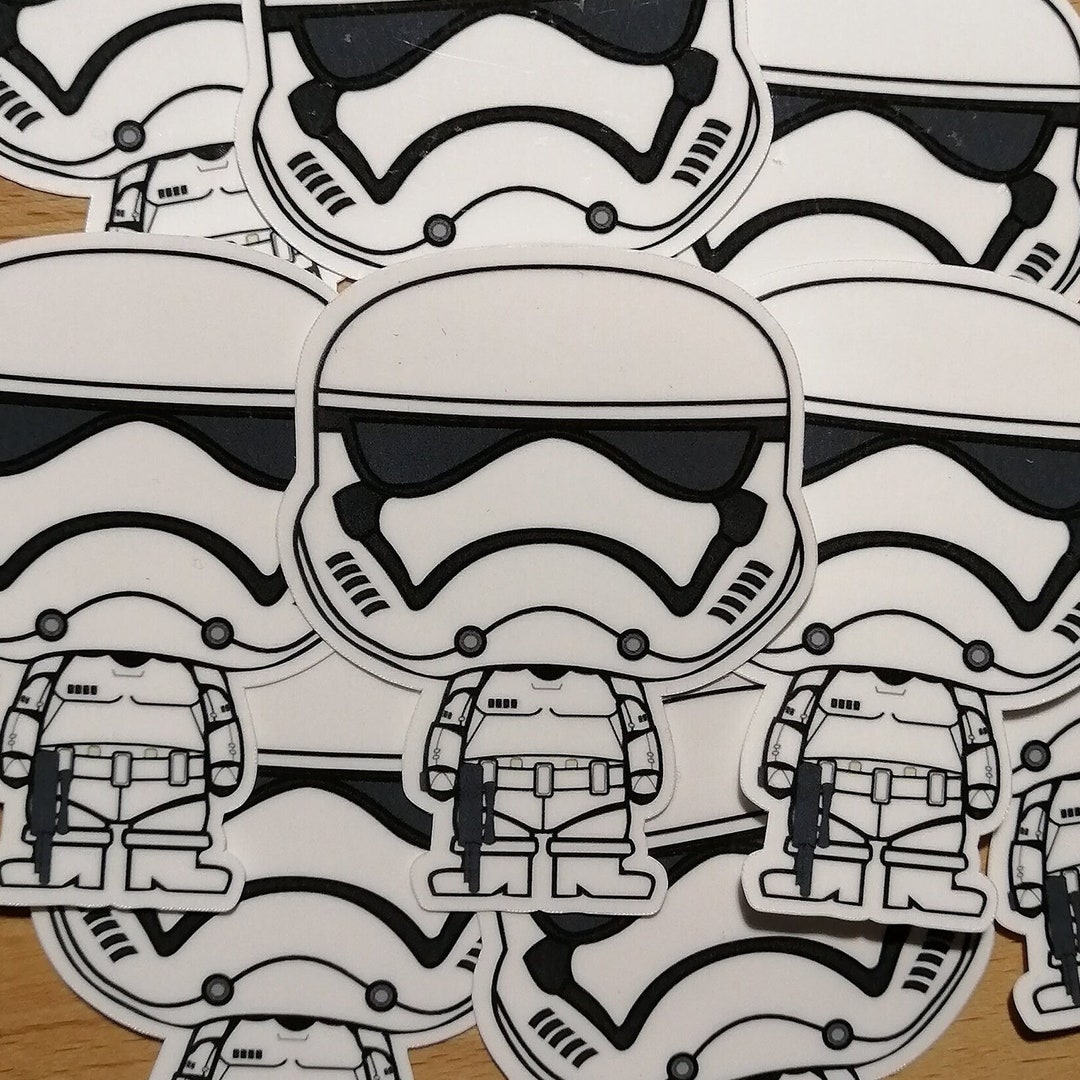 Clone Trooper Vinyl Sticker Star Wars Decal for Laptop - Etsy