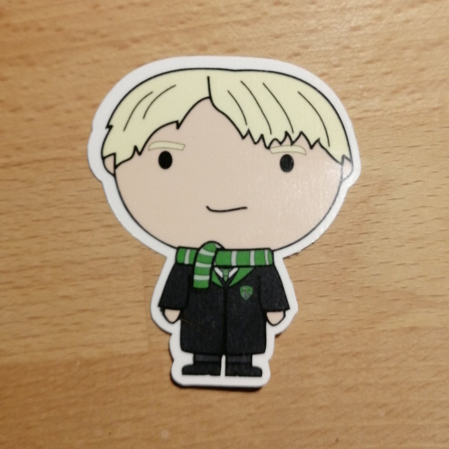 Draco Malfoy Vinyl Sticker Harry Potter Decal for Laptop, Desk, Planner ...