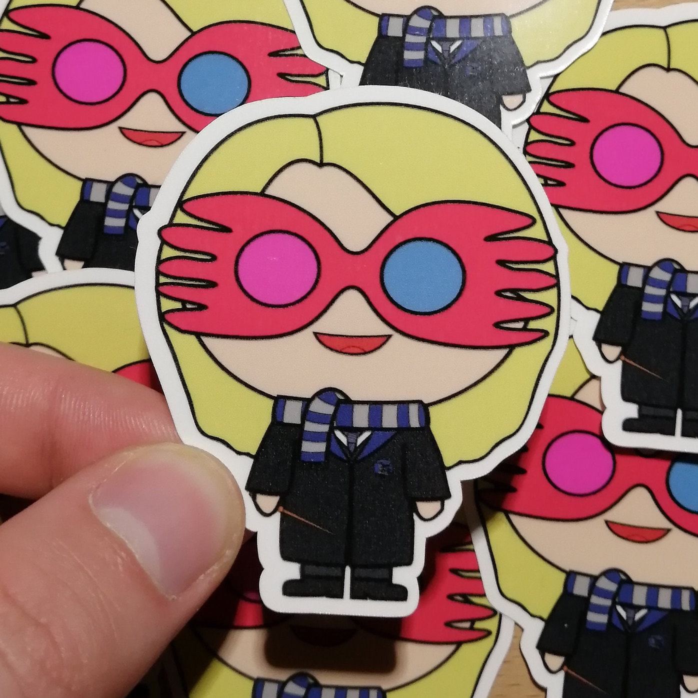 Luna Lovegood Vinyl Sticker Harry Potter Decal for Laptop, Desk ...