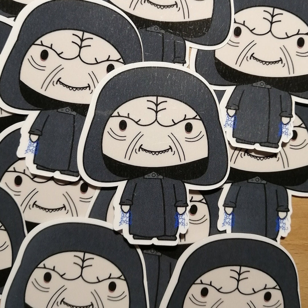 Darth Sidious Vinyl Sticker Star Wars Decal for Laptop, Desk, Planner ...
