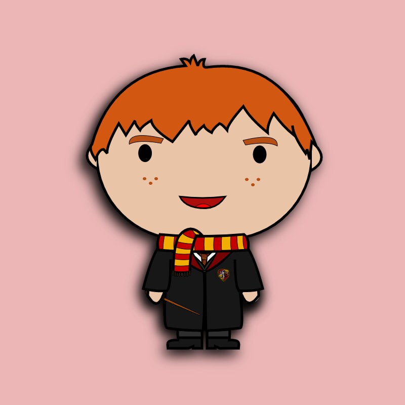 George Weasley Vinyl Sticker Harry Potter Decal for Laptop, Desk ...