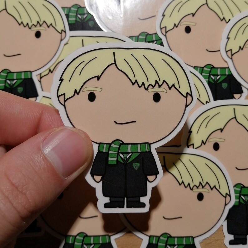 Draco Malfoy Vinyl Sticker Harry Potter Sticker for Laptop - Etsy