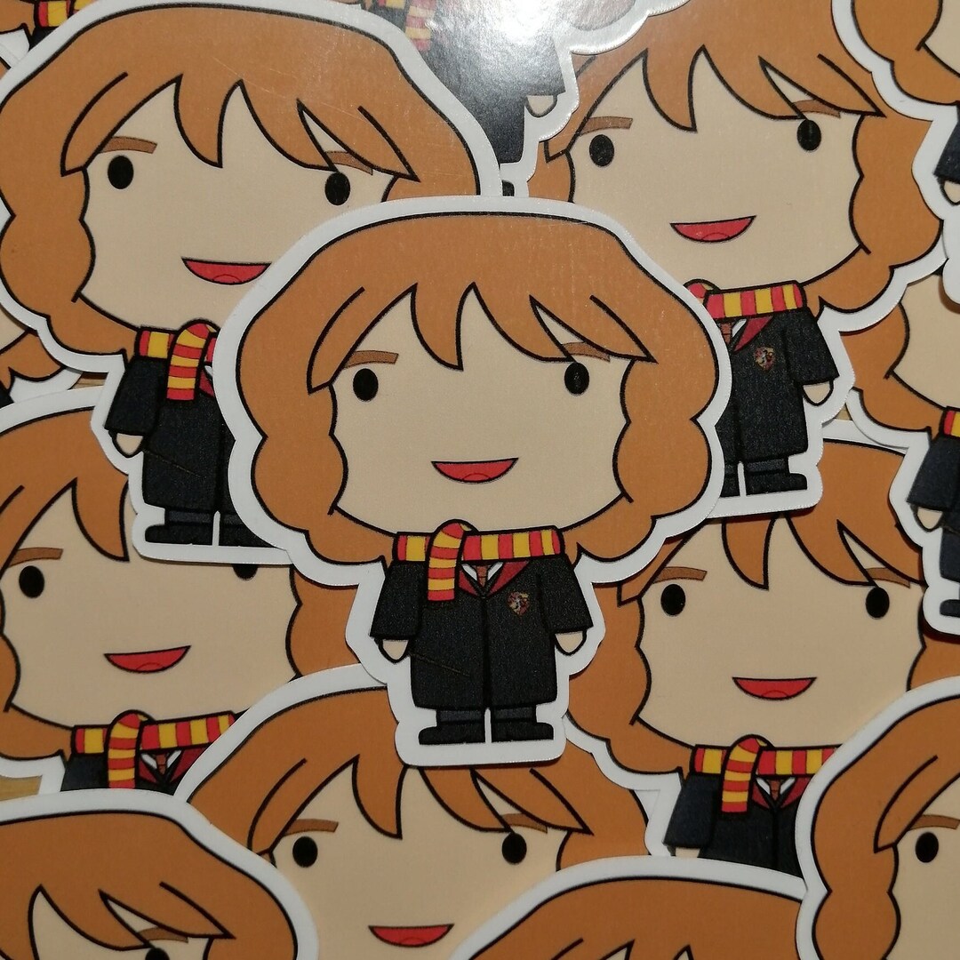 Hermione Granger Vinyl Sticker Harry Potter Decal for Laptop, Desk ...