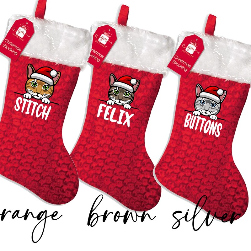 Cat Stockings - Etsy