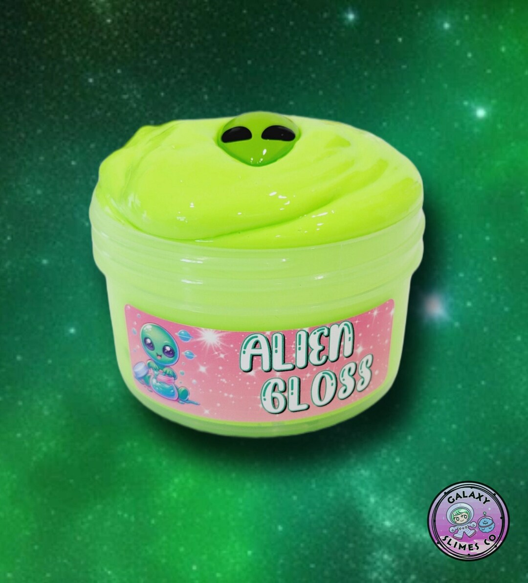 ALIEN GLOSS - Thick & Glossy Slime-slime Shops-stretchy Slime-outer ...