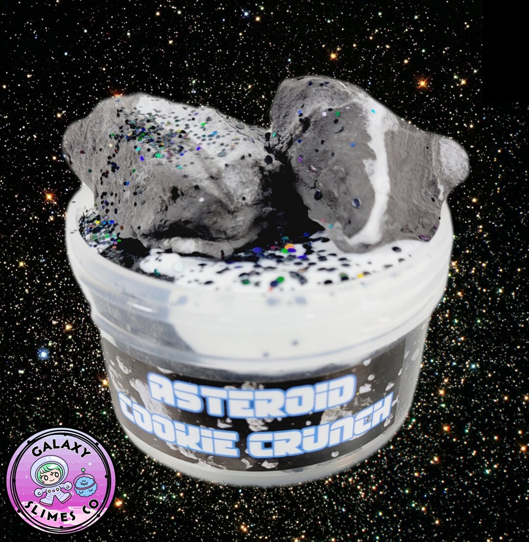 ASTEROID COOKIE CRUNCH Crunchy Slime-hybrid Slime-clay Slime-cookies ...