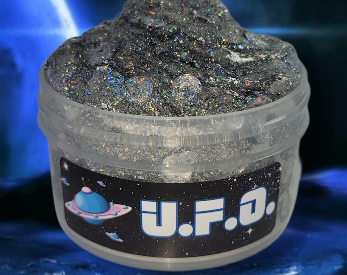 U.F.O. - Crunchy Slime-asmr-fun Slime-galaxy Slimes Co-free Extras ...