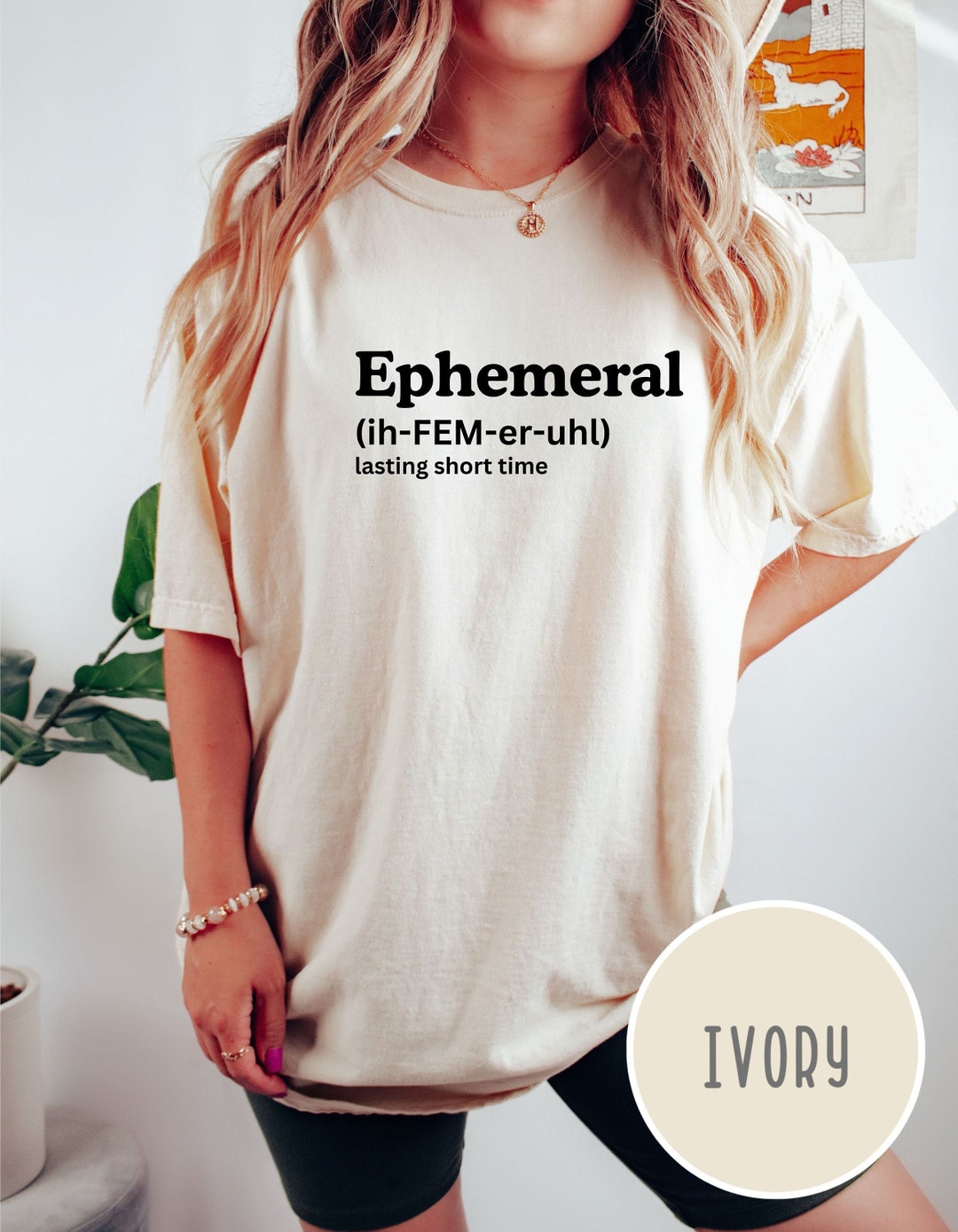 Sarcastic Shirt Women, Ephemeral, Definition, Quote, Funny Friend ...