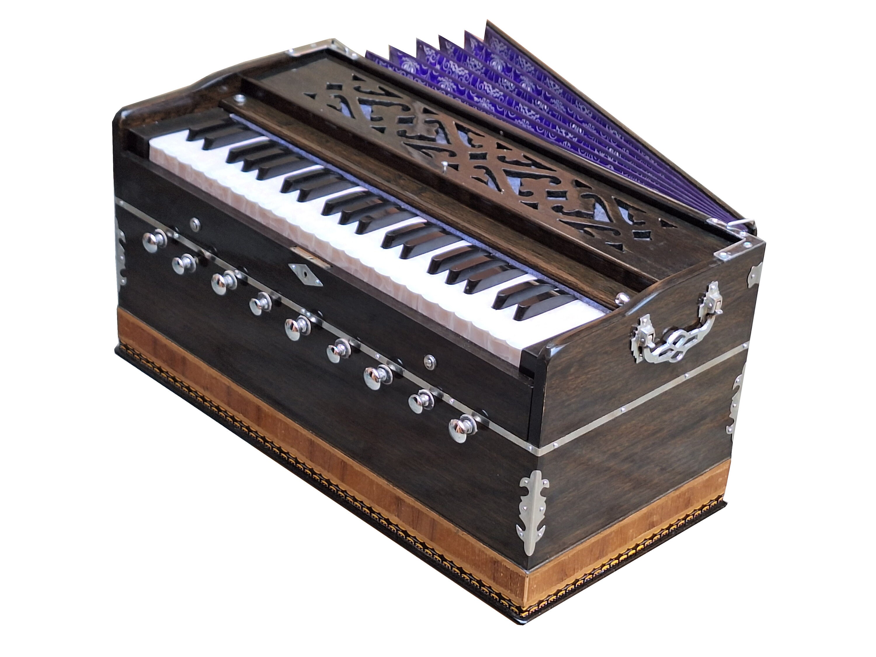 Harmonium 3.5 Octaves 9 Stops 42 Keys Double Reeds 7 Fold - Etsy UK
