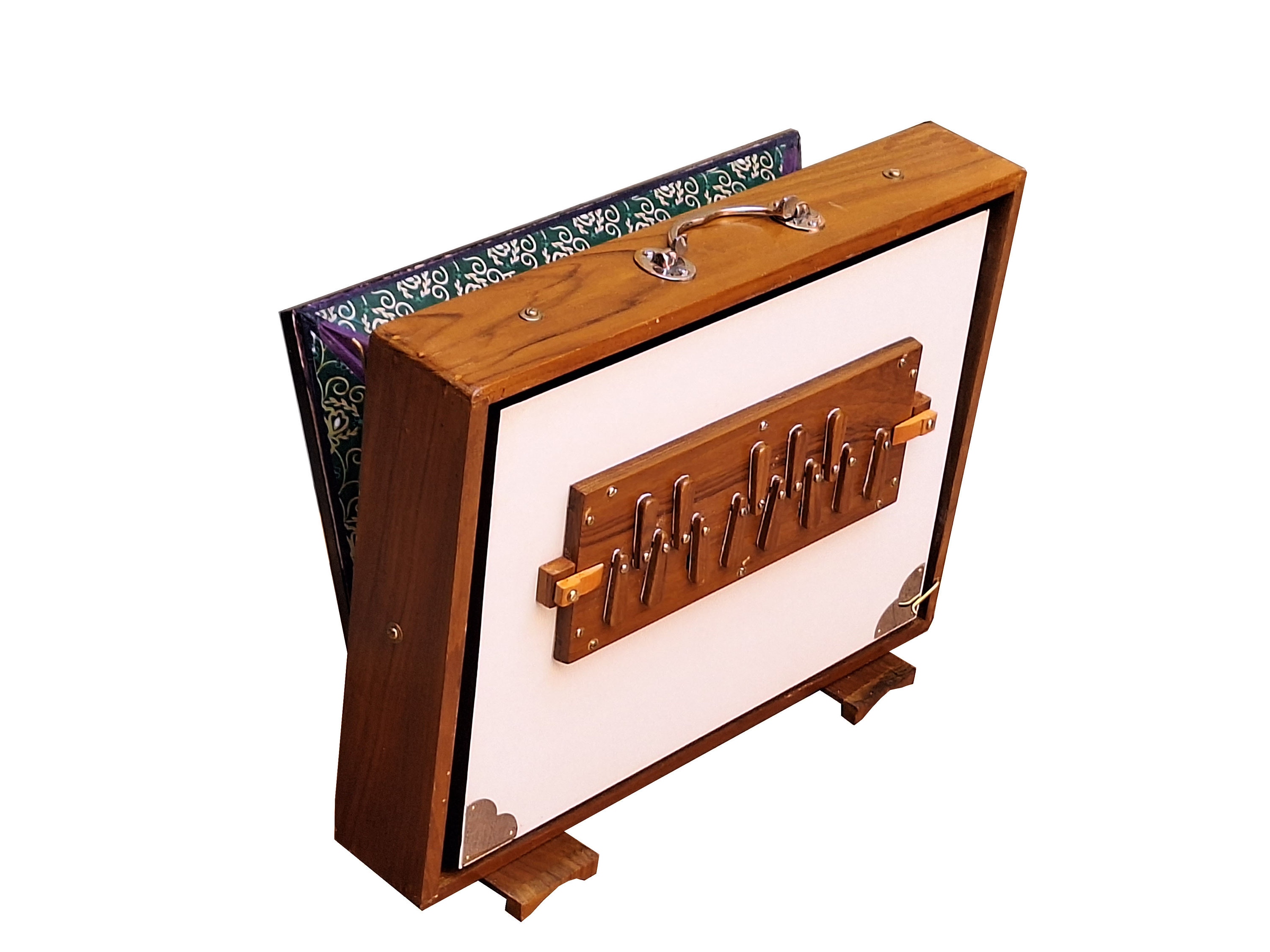 Shruti Box Big Size 16 X 12 X 3, 13 Notes C TO C, Tuned to 440 Hz ...