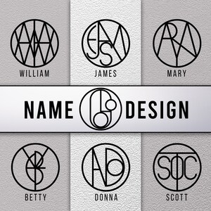 Custom Name Logo Design Minimalist Logo Logo Design | Etsy