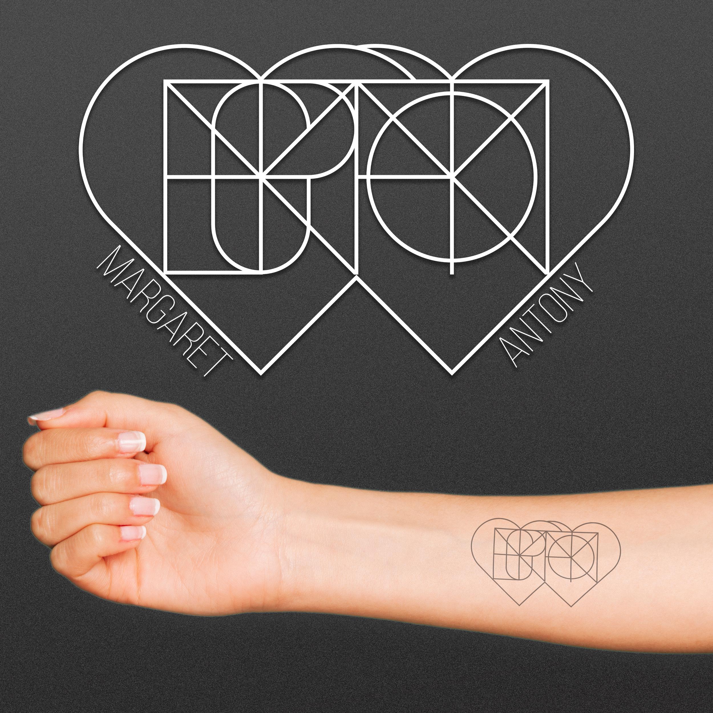Two Names Logo Design, Love Logo, Tattoo Logo Design, Names Logo SVG ...