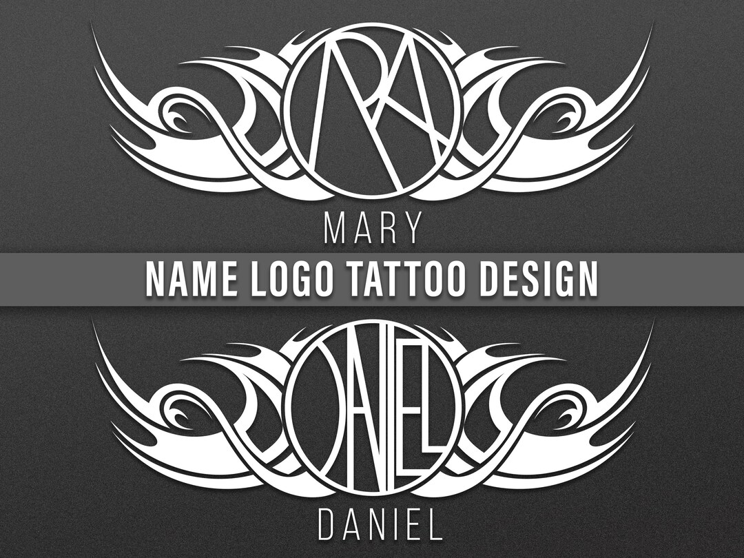 Custom Name Logo Design, Names Logo, Minimalist Logo, Name Logo SVG ...