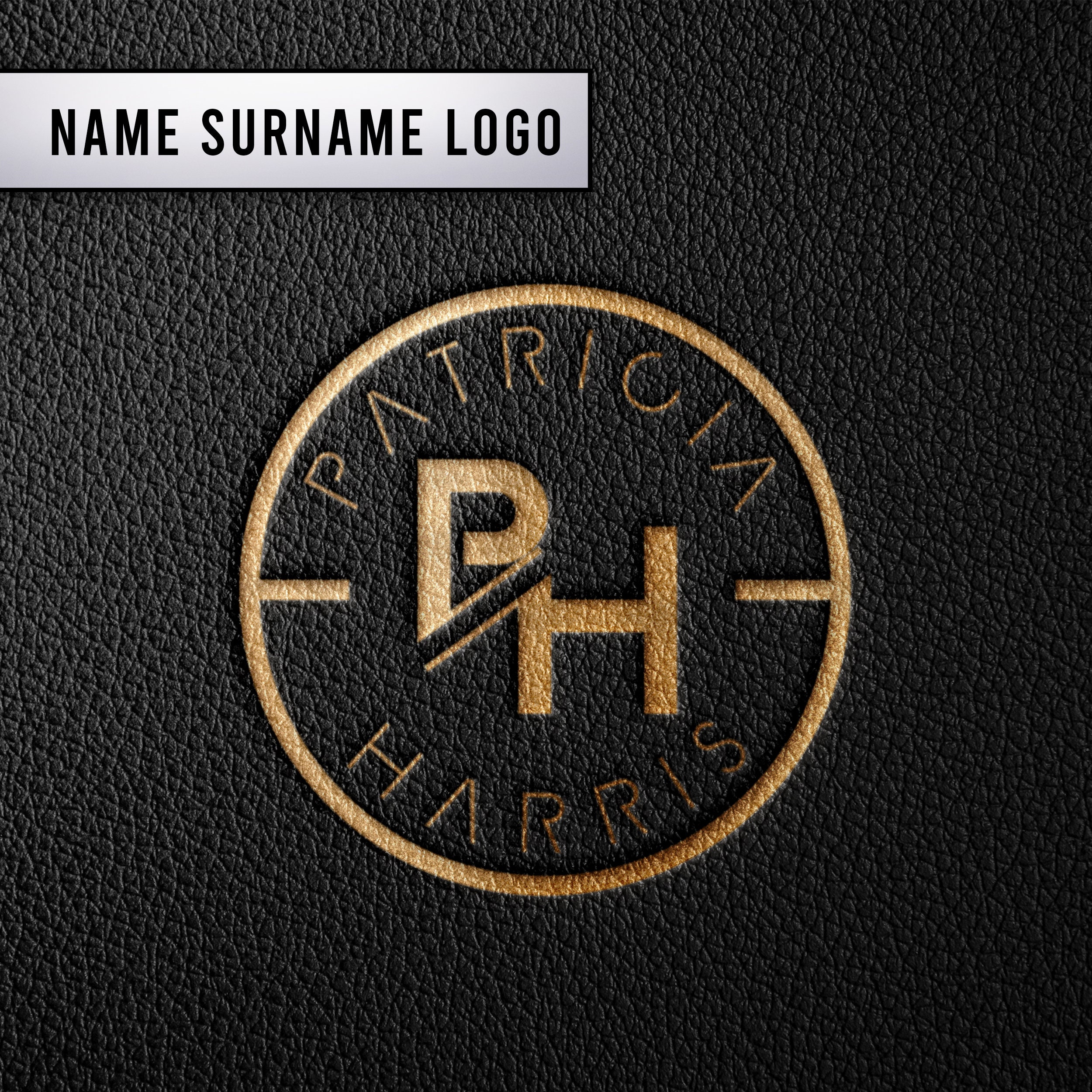 Custom Name Logo Design Name Surname Logo Minimalist Logo - Etsy