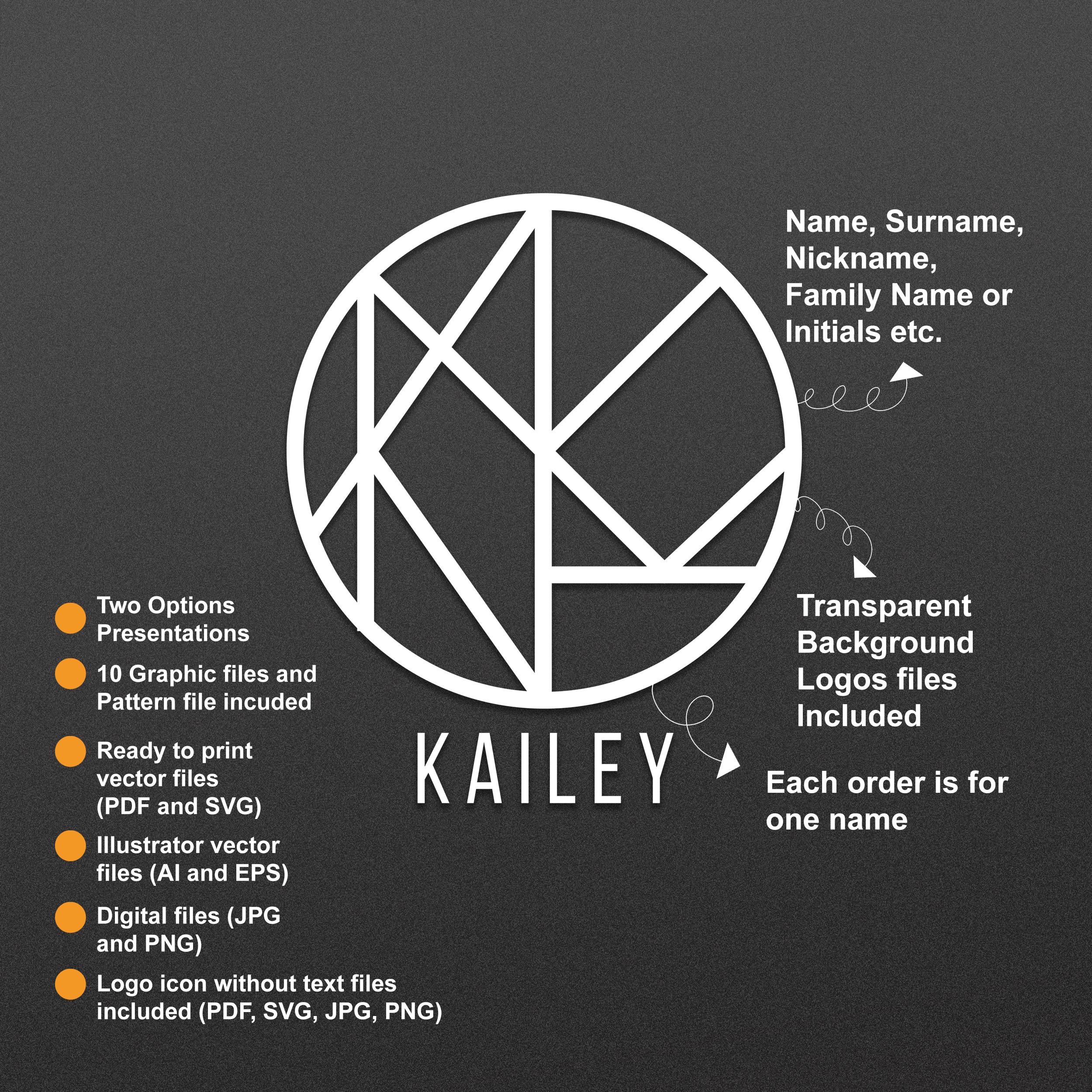 Custom Name Logo Design, Minimalist Logo, Name Logo SVG, Personalized ...