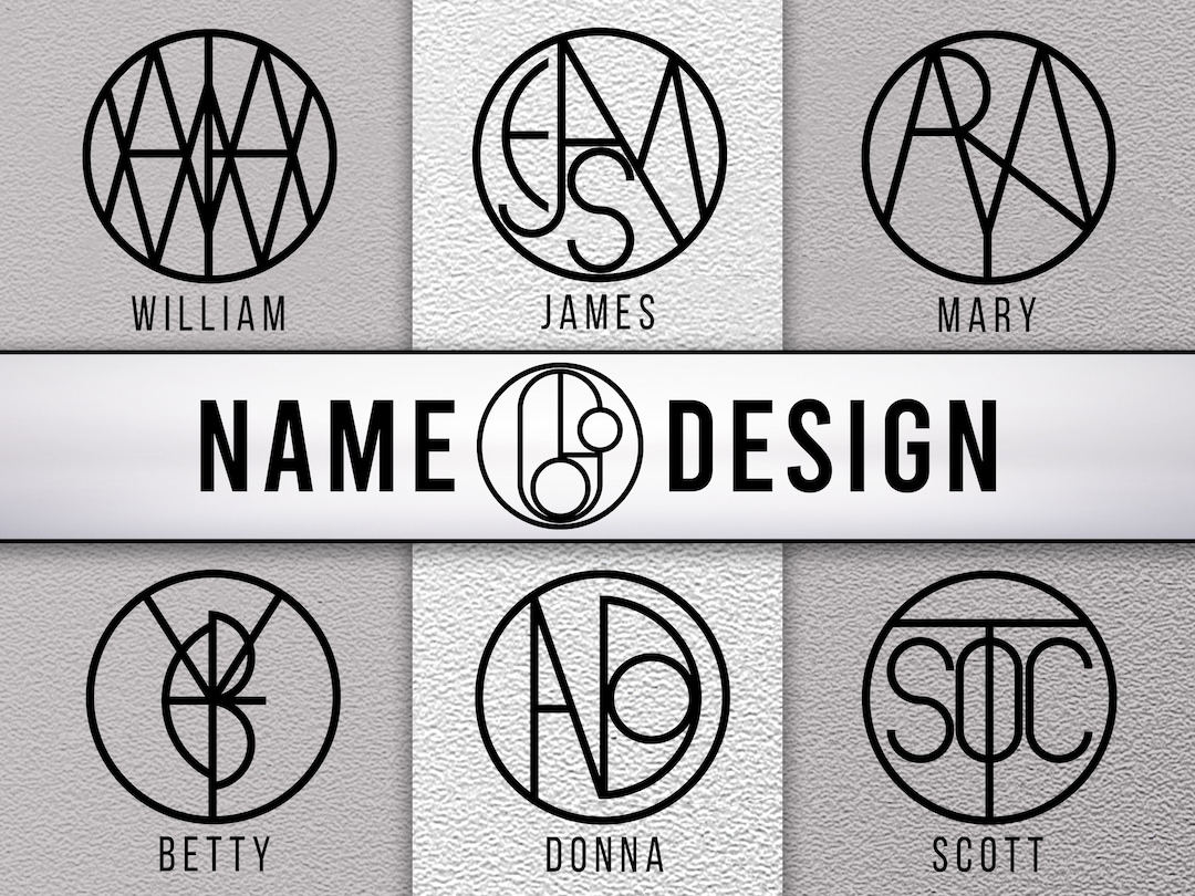 Custom Name Logo Design, Minimalist Logo, Name Logo SVG, Personalized ...