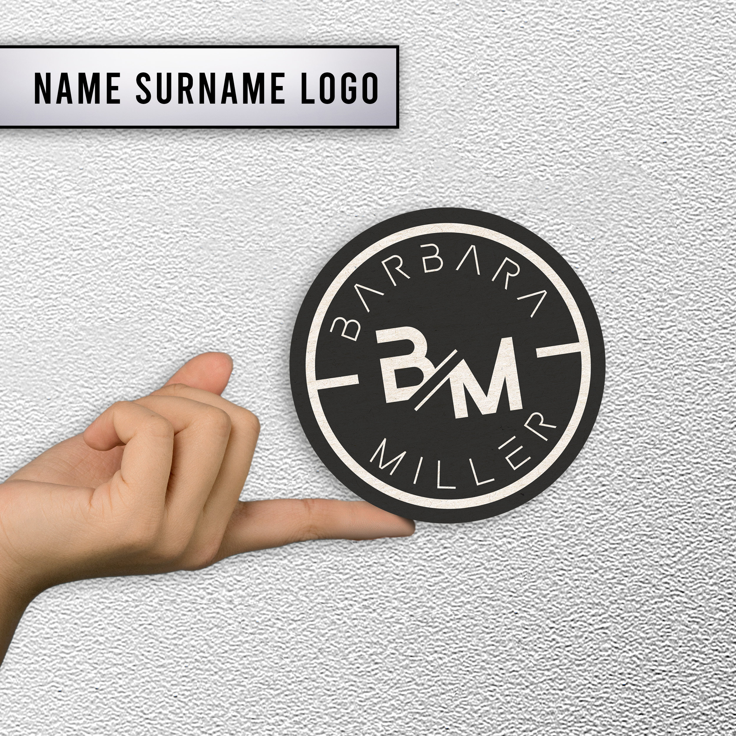 Custom Name Logo Design Name Surname Logo Minimalist Logo - Etsy