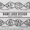 Custom Name Logo Design, Minimalist Logo, Name Logo SVG, Personalized ...