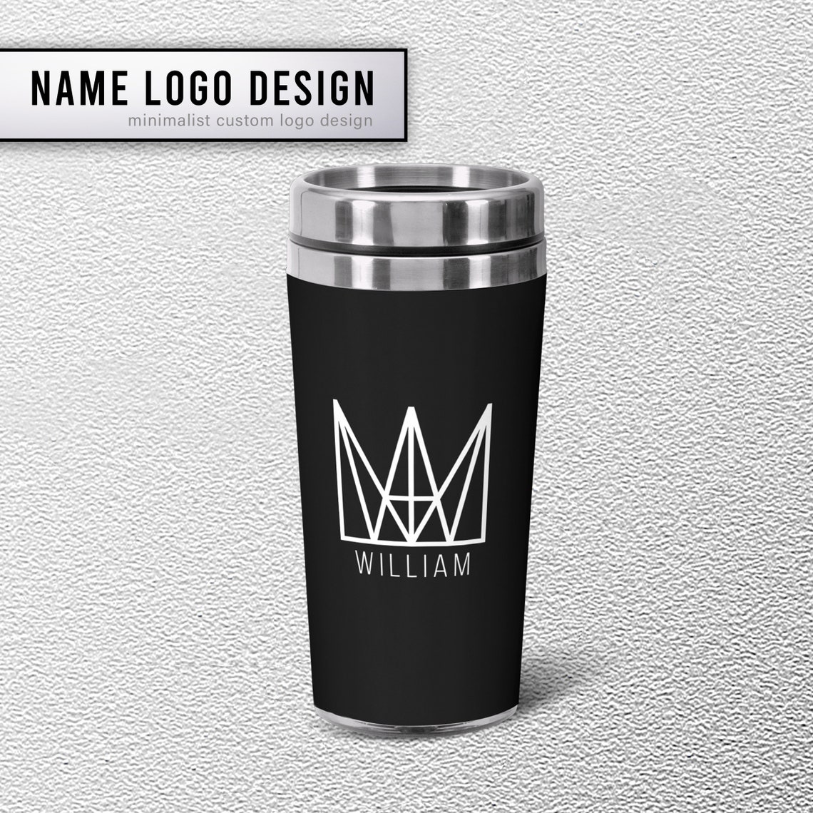 Custom Name Logo Design Minimalist Logo Name Logo SVG - Etsy