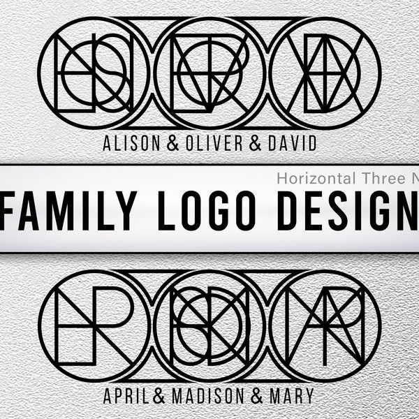 Three Name Tattoo - Etsy