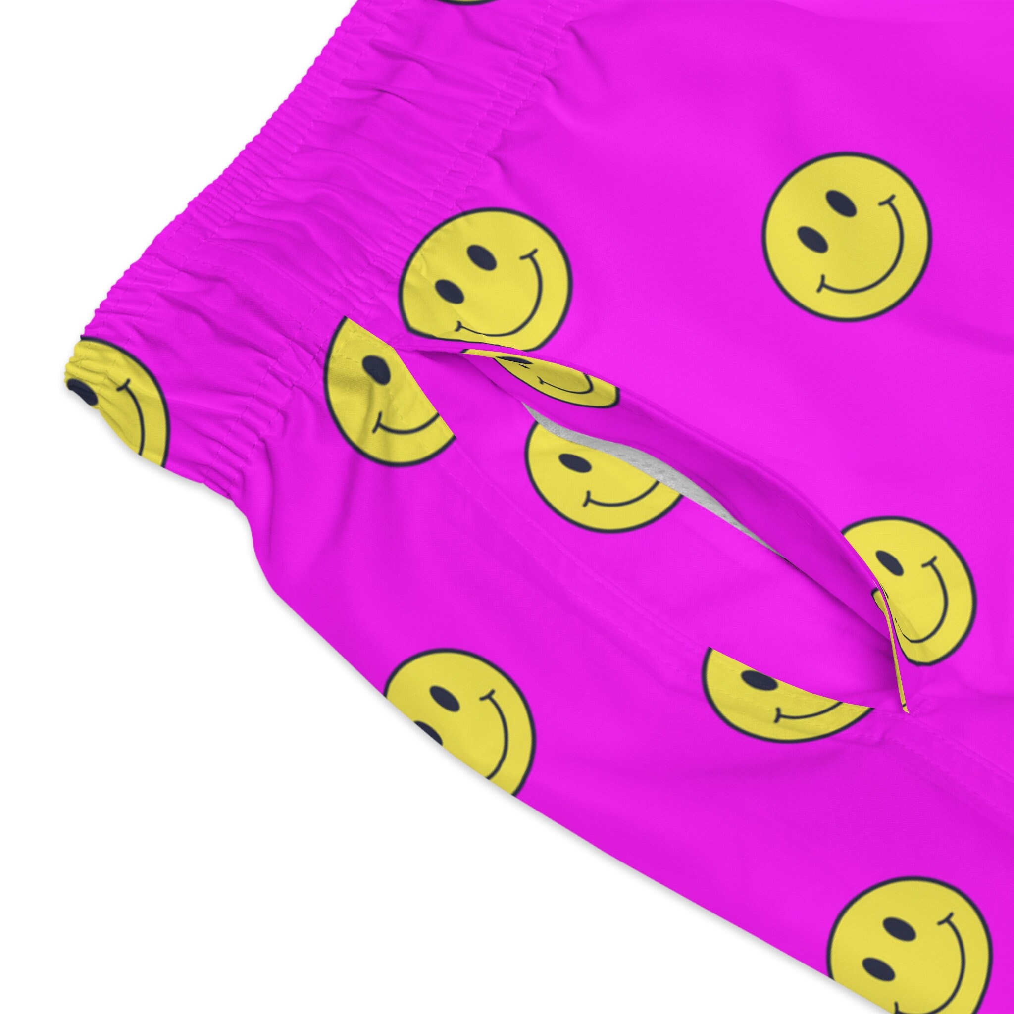 Happy Smiley Face Swim Trunks - Etsy
