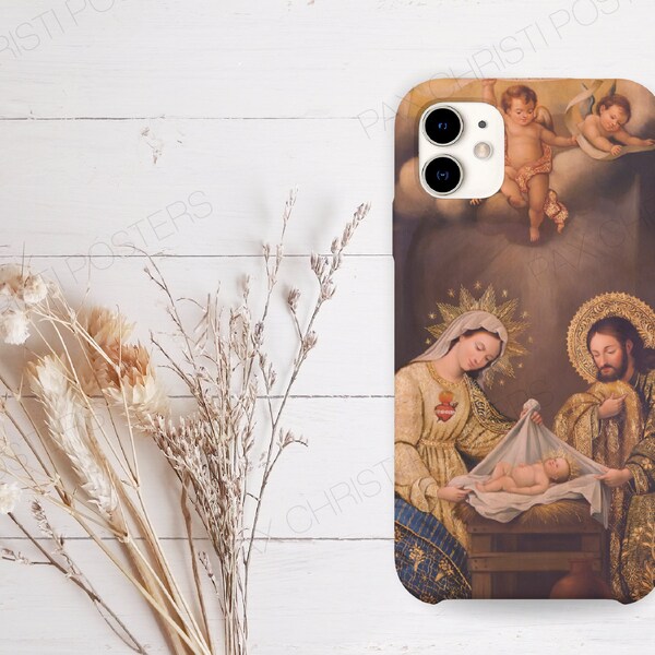 Catholic Holy Family Phone Case - Etsy