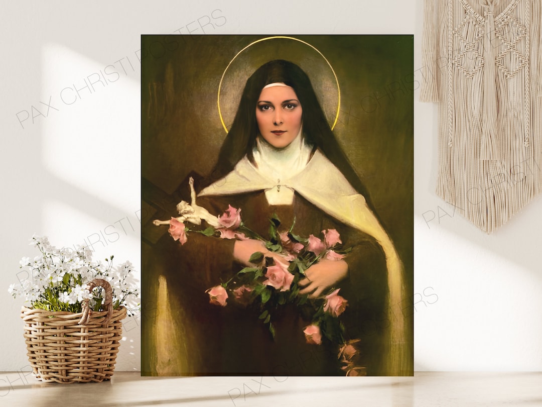 St. Therese of Lisieux CANVAS WRAP - by Charles Bosseron Chambers ...