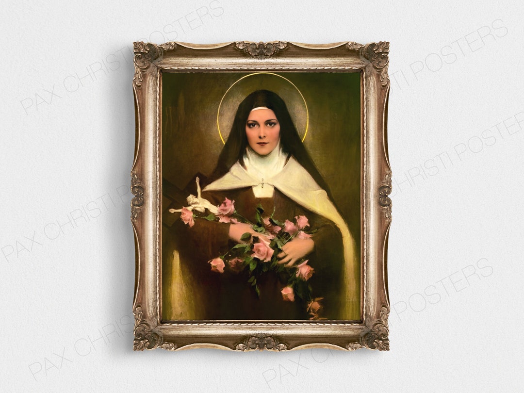 St. Therese of Lisieux MATTE POSTER - by Charles Bosseron Chambers ...