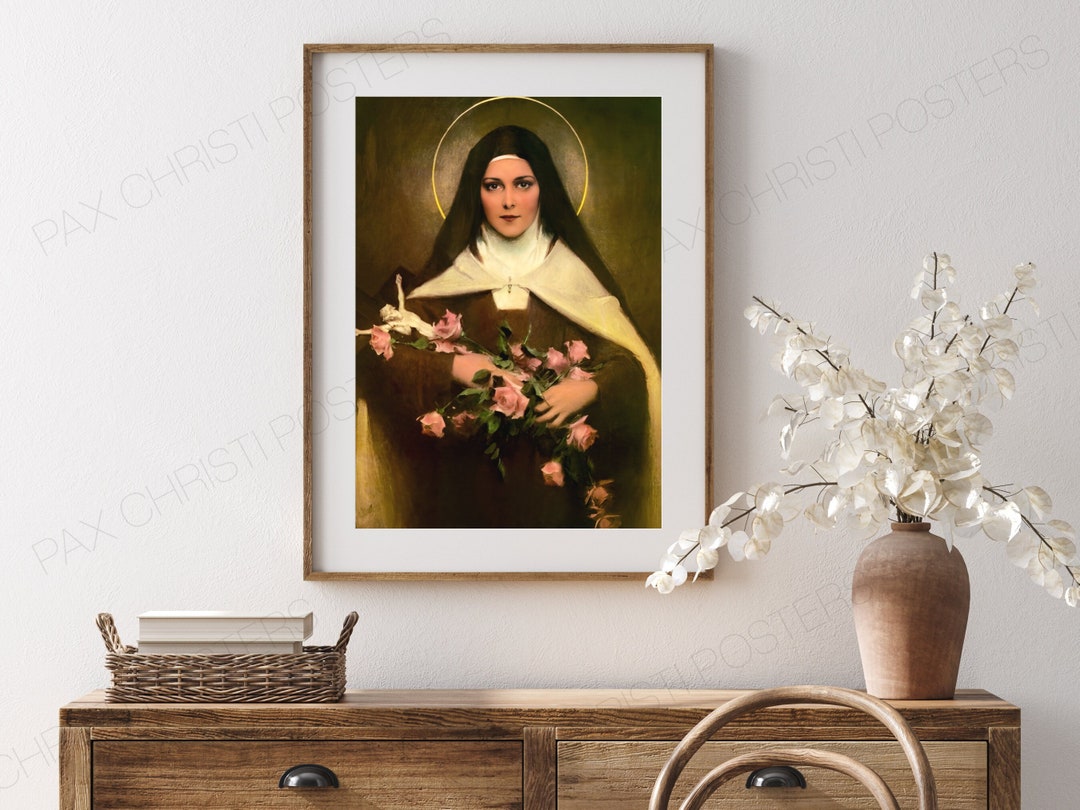 St. Therese of Lisieux MATTE POSTER by Charles Bosseron - Etsy