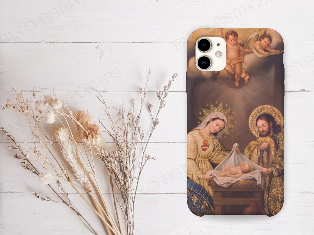 Nativity With Holy Family Tough Phone Cases, Case-mate for iPhone ...