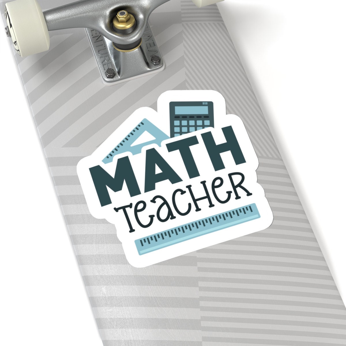 Math Teacher Sticker Mathematics Numbers School Stickers Highschool ...