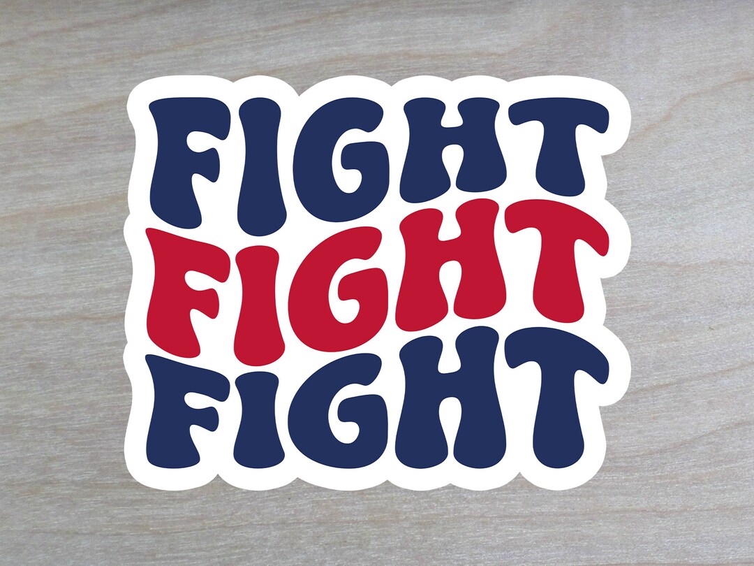 Trump Sticker Fight Fight Fight Stickers America Gifts America Great ...