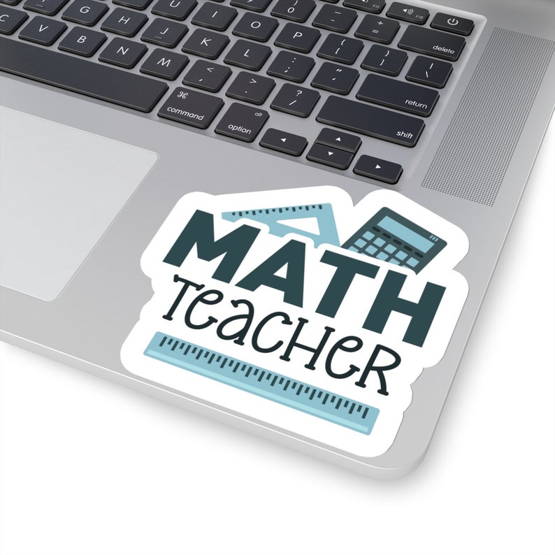Math Teacher Sticker Mathematics Numbers School Stickers Highschool ...