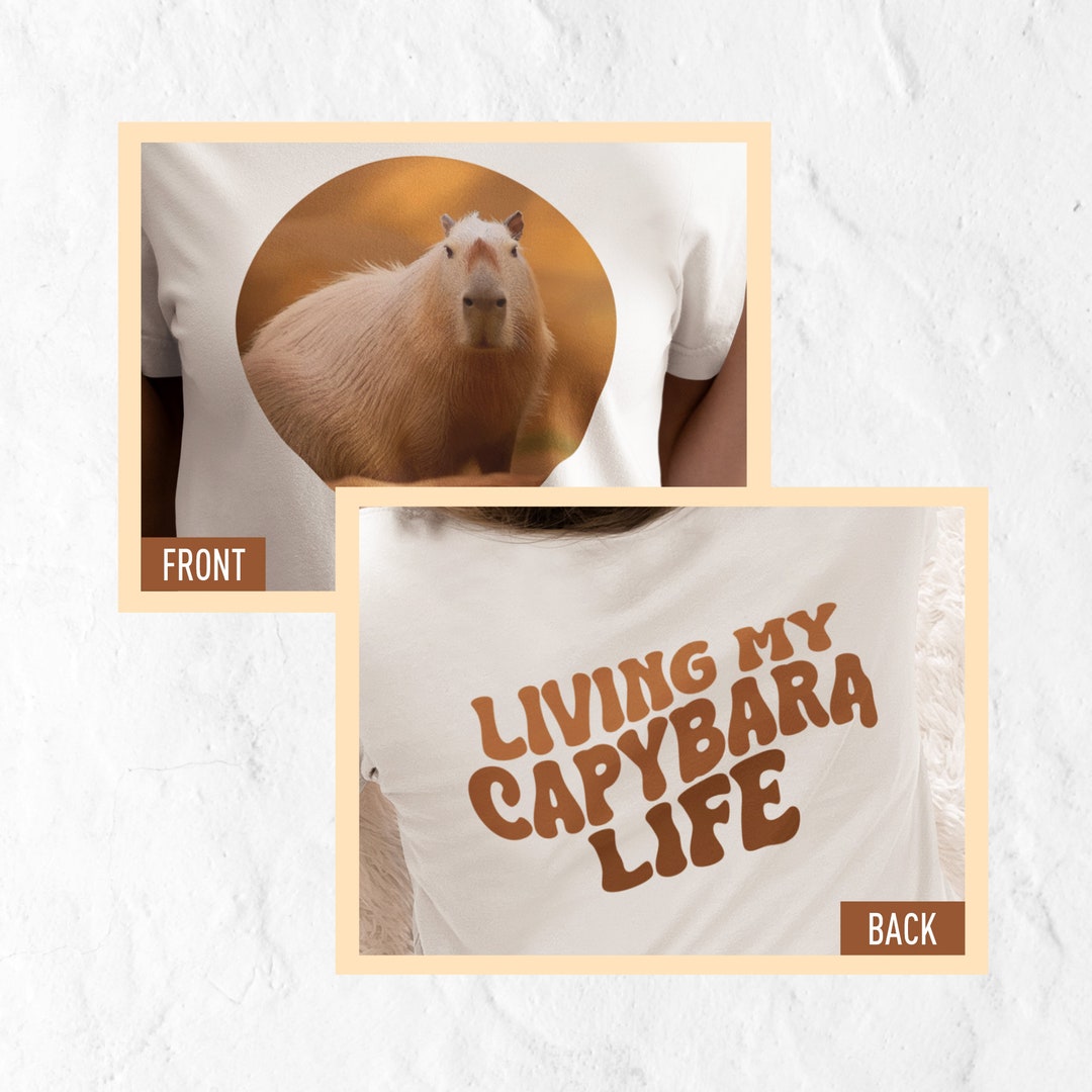 Capybara Shirt Preppy Stuff Clothing Gifts Top Selling Tshirts Gift ...