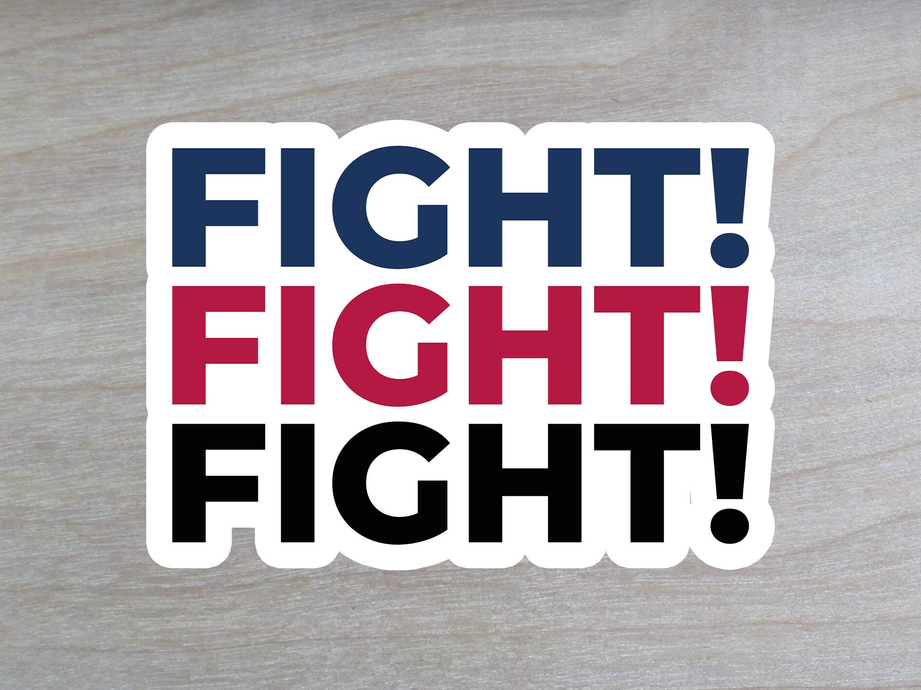 Fight Fight Fight Sticker Trump 2024 Stickers America Gifts America ...