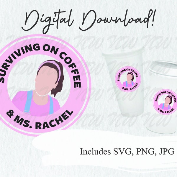 Digital Miss Rachel Svg - Etsy