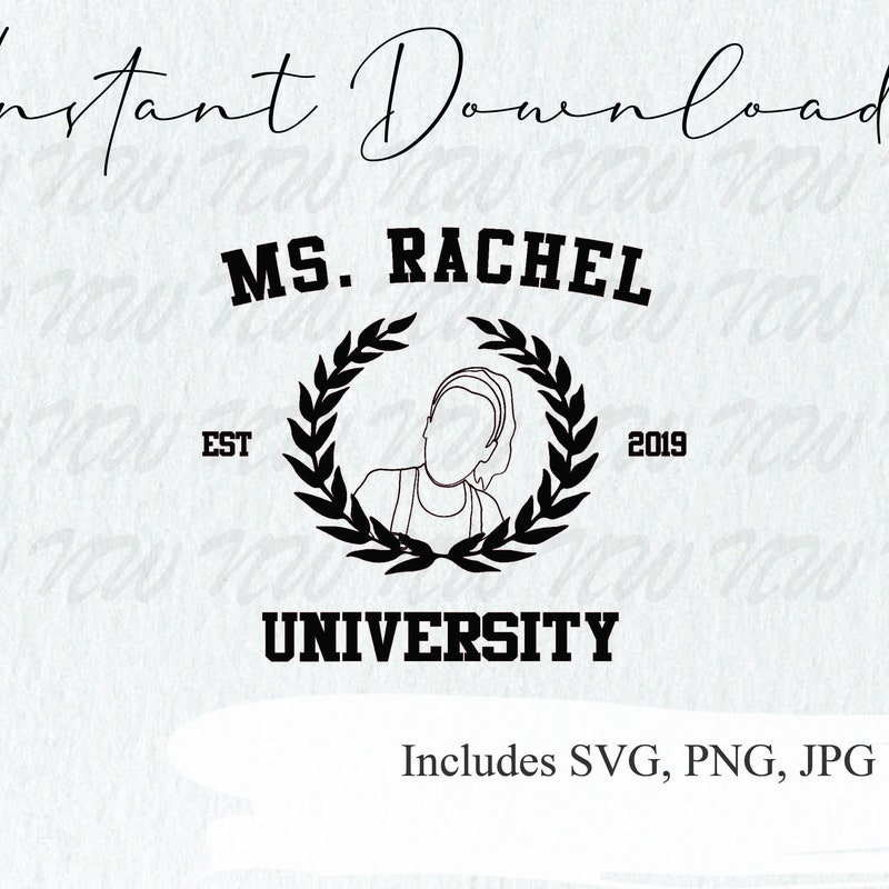 Ms Rachel Svg - Etsy