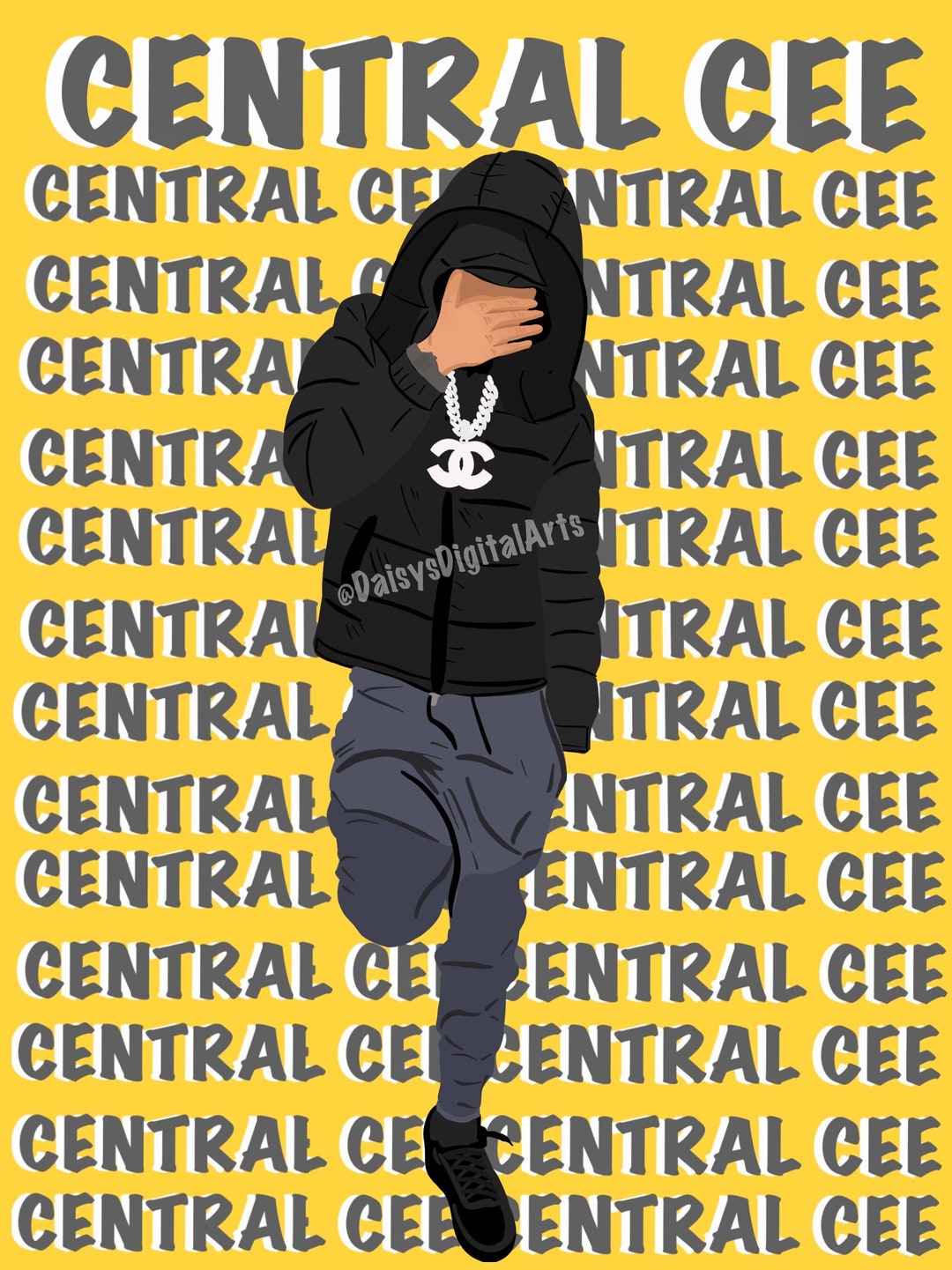 Central Cee Poster (Download Now) - Etsy